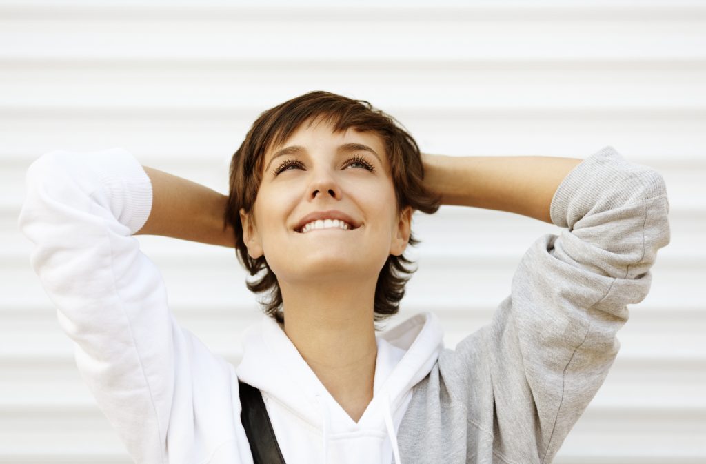 Positive Thinking Woman - Juneberries Haven Blog Page